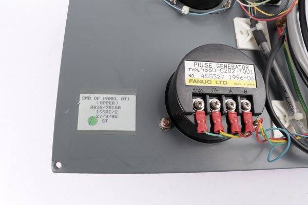 Fanuc 2nd OP Panel A826/2016A ISSUE/2 mit Pulse Generator A860-0202-T ...