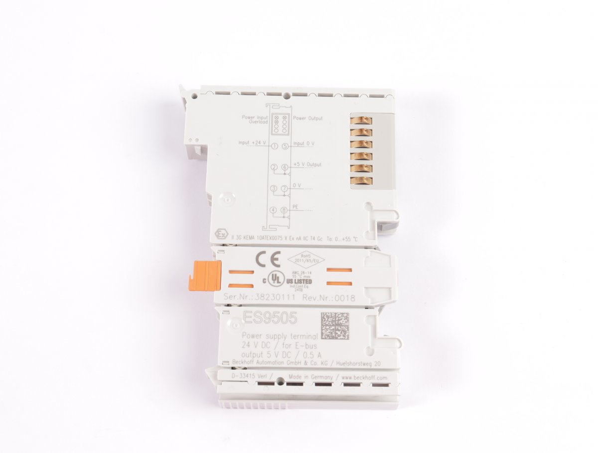 Beckhoff Power Supply Terminal ES9505 24VDC #used, € 24,37